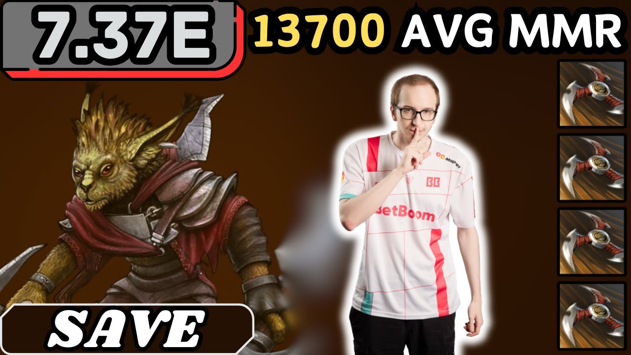 7.37e - Save BOUNTY HUNTER Soft Support Gameplay - Dota 2 Full Match ...
