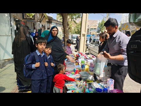 🎒 Fatima went to the city! Buying school bags and supplies for her children despite all the difficul