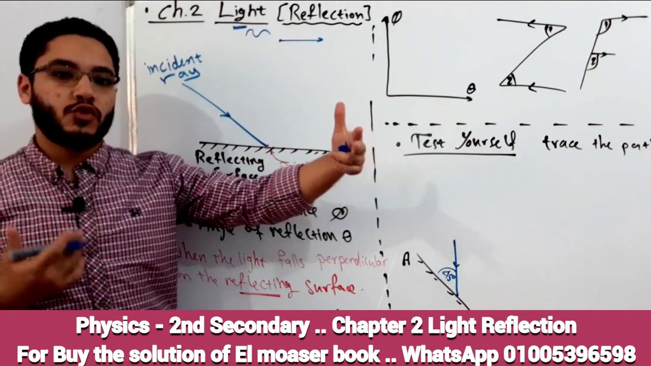 Light Reflection - physics 2nd secondary | The Genius ♡ - YouTube