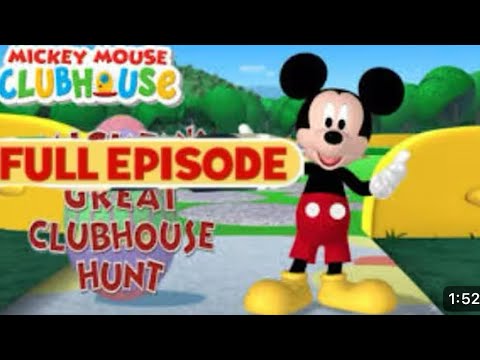 La maisons de Mickey Mickey great clubhouse Hunt pt 3 - YouTube