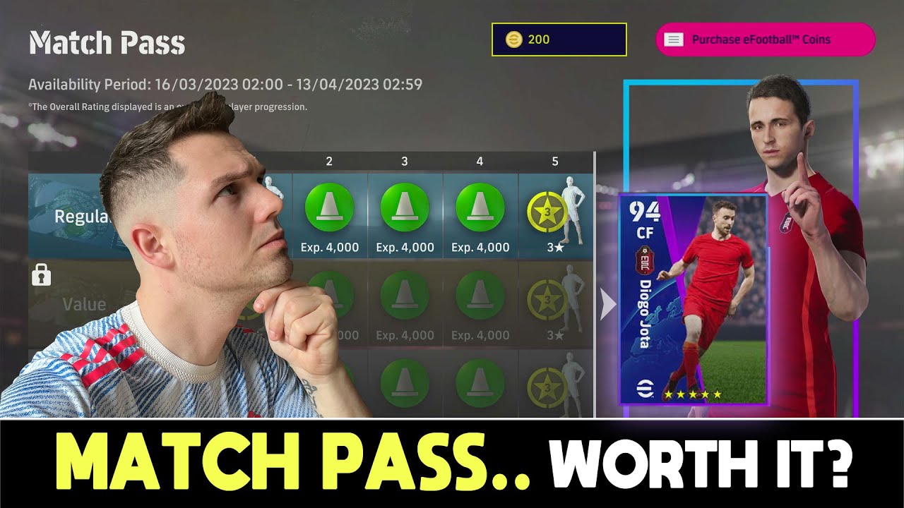 eFootball 2023 | MATCH PASS - WORTH IT or NAH? - YouTube
