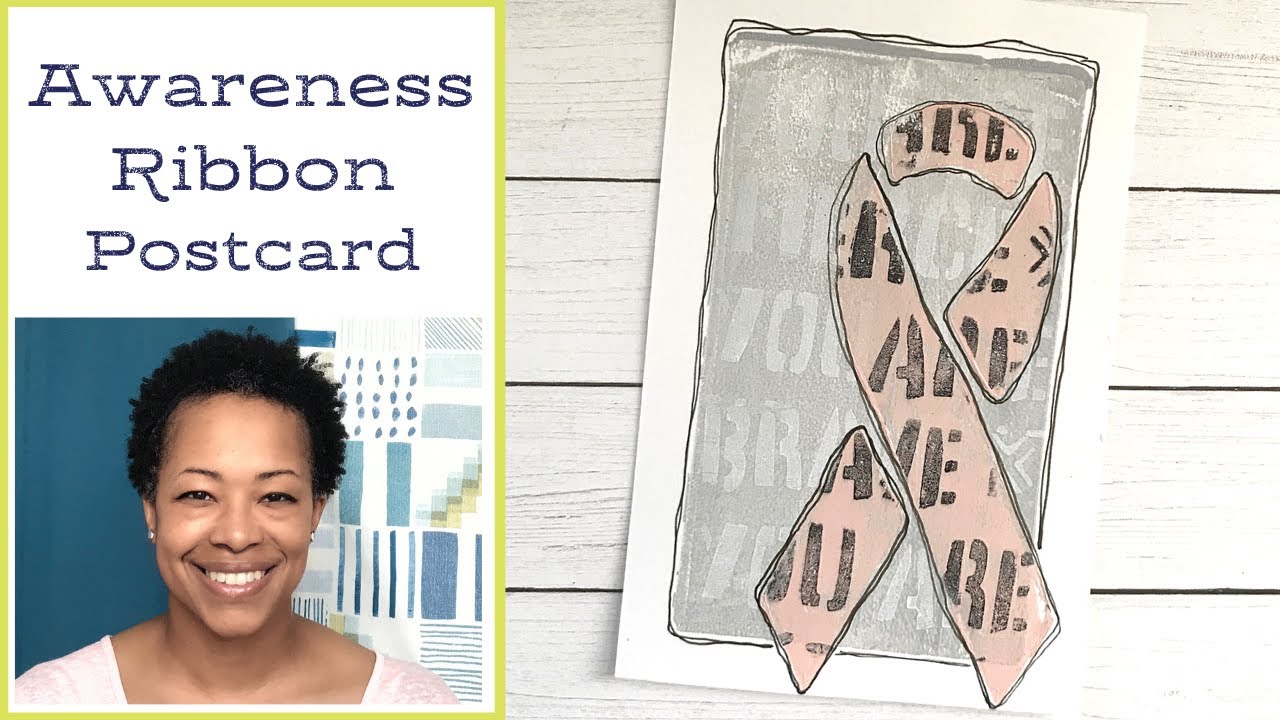 Awareness Ribbon Postcard - YouTube
