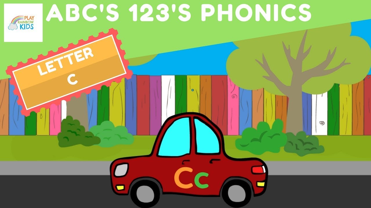 Writing Alphabet Letters for Children - Letter C Video - YouTube