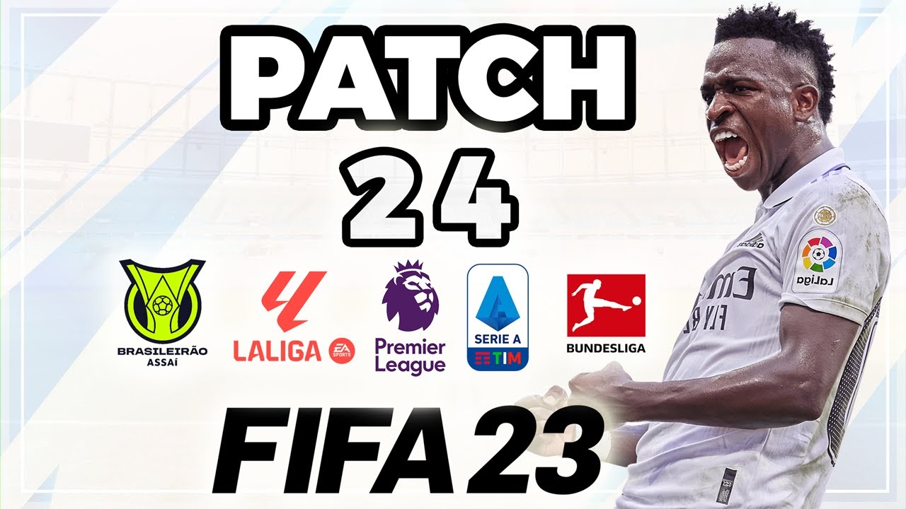 FIFA 23 ATUALIZADO TEMPORADA 24 PATCH 2024 ( COM BRASILEIRÃO SERIE A, B ...