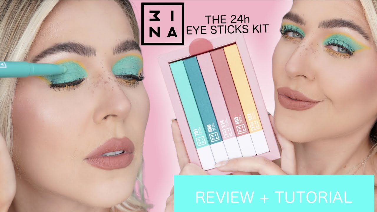 3INA THE 24h THE EYE STICK KIT review & tutorial - YouTube