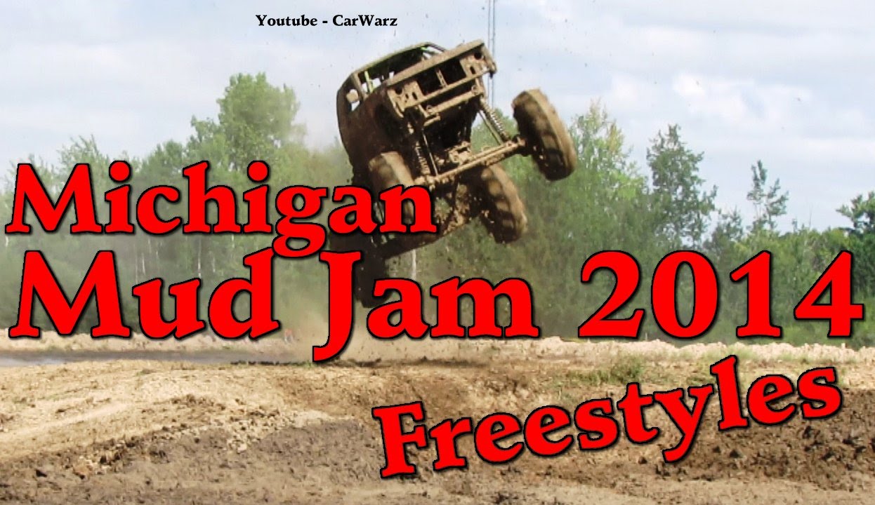 Full FreeStyle Competition At Michigan Mud Jam Mud Bog 2014 - YouTube