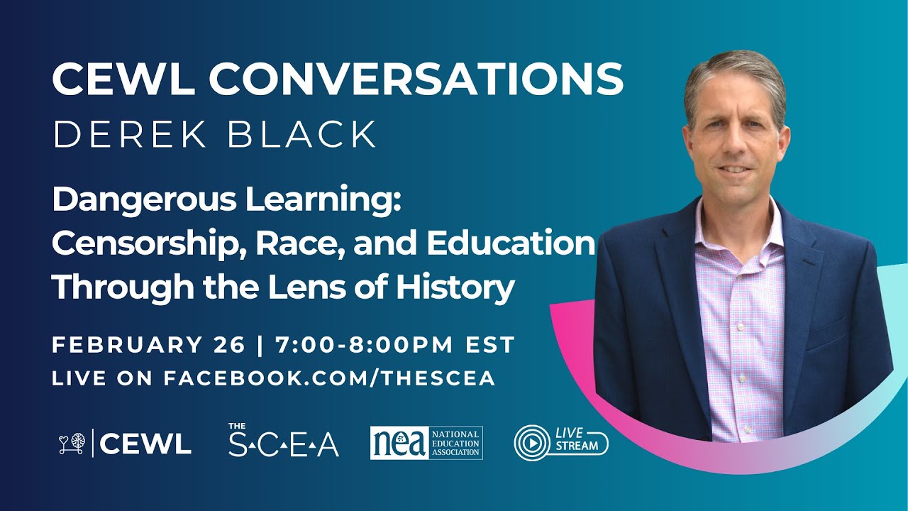 CEWL Conversations - Dangerous Learning with Derek Black - YouTube