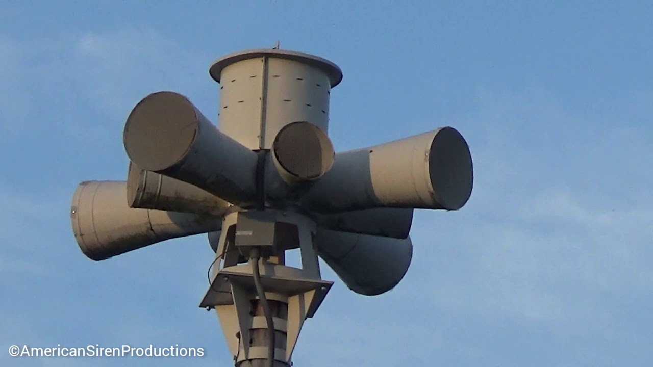 Sentry 10V Fire Siren Test - YouTube