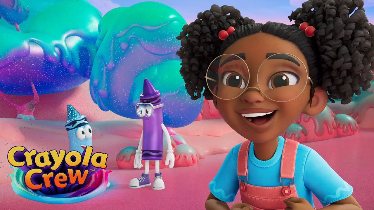 A Planet Made of SLIME?! @CrayolaCrewOfficial | Crayola Crew Fun ...