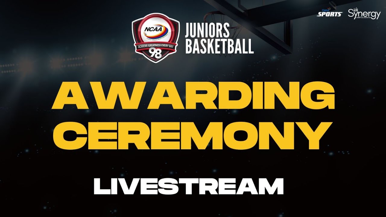 NCAA Season 98 | Juniors Basketball Awarding Ceremony | LIVESTREAM ...