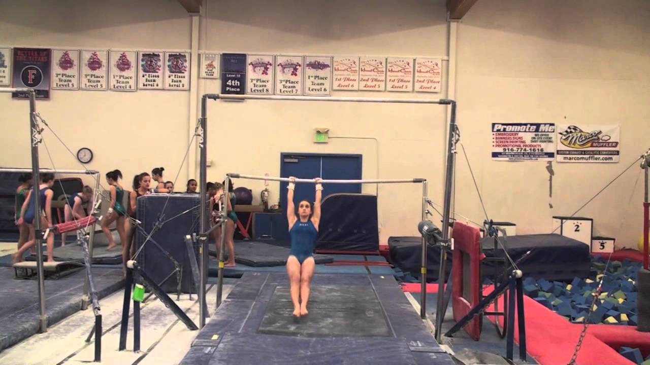 Shani Remme ~Bar Routine In House Meet 2012 - YouTube