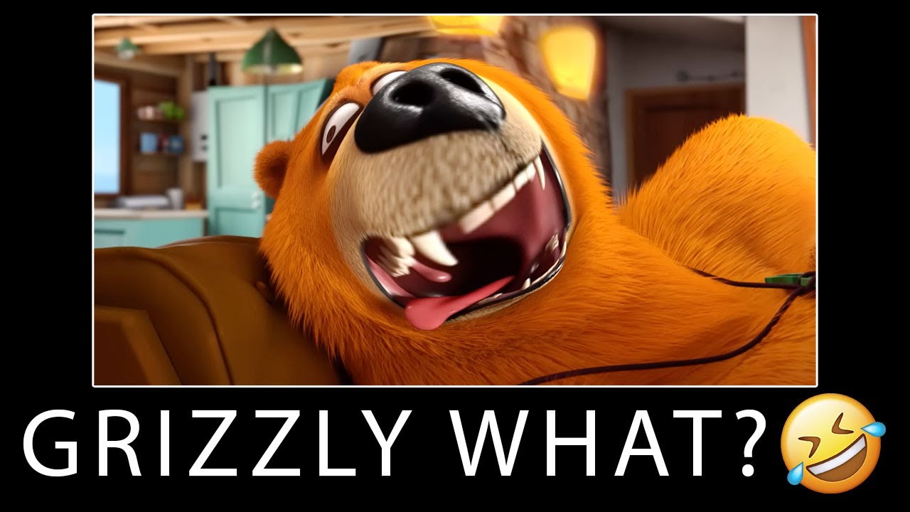 GRIZZLY TRY NOT TO LAUGH №3 🤣 funny moments - YouTube