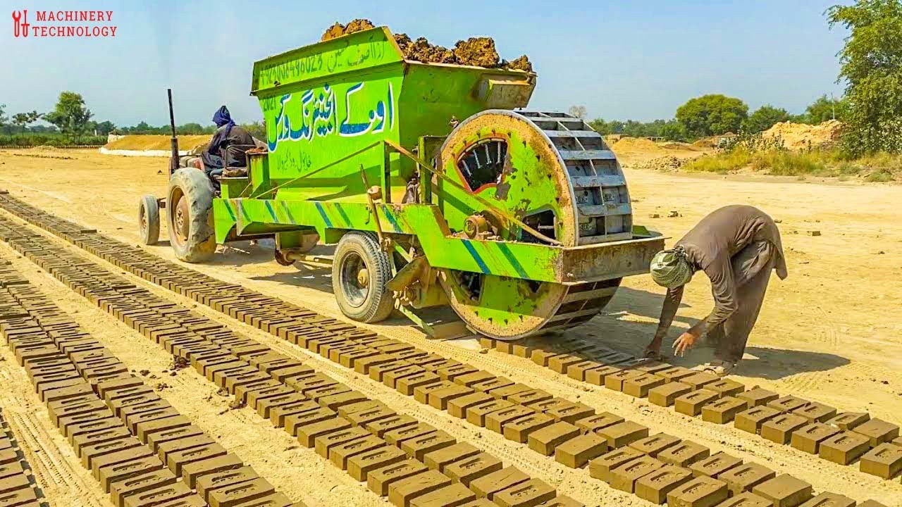 India's Extreme Modern Brick Making Machines - 5 Machines to Improve ...