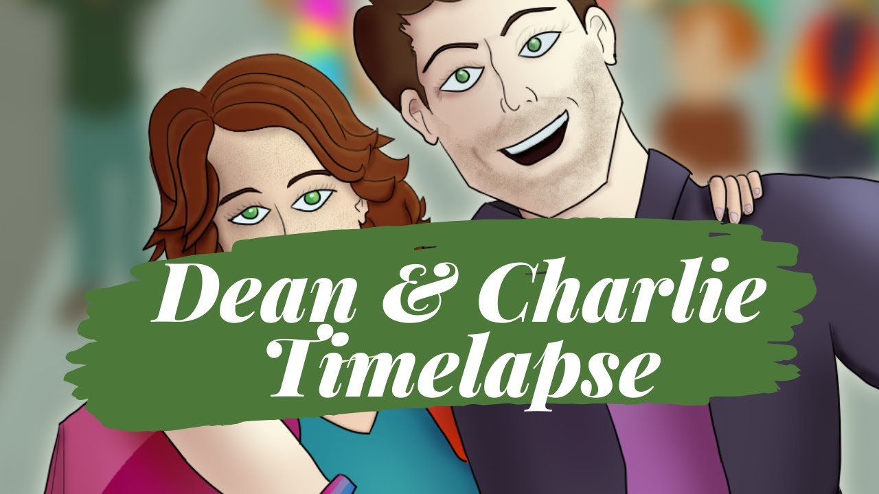 Dean Winchester and Charlie Bradbury(Supernatural) - Art Timelapse ...
