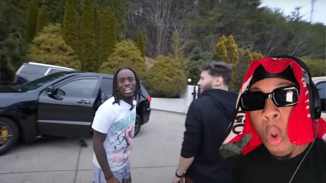 Adin Ross Brought Kai Cenat His Dream Car - YouTube