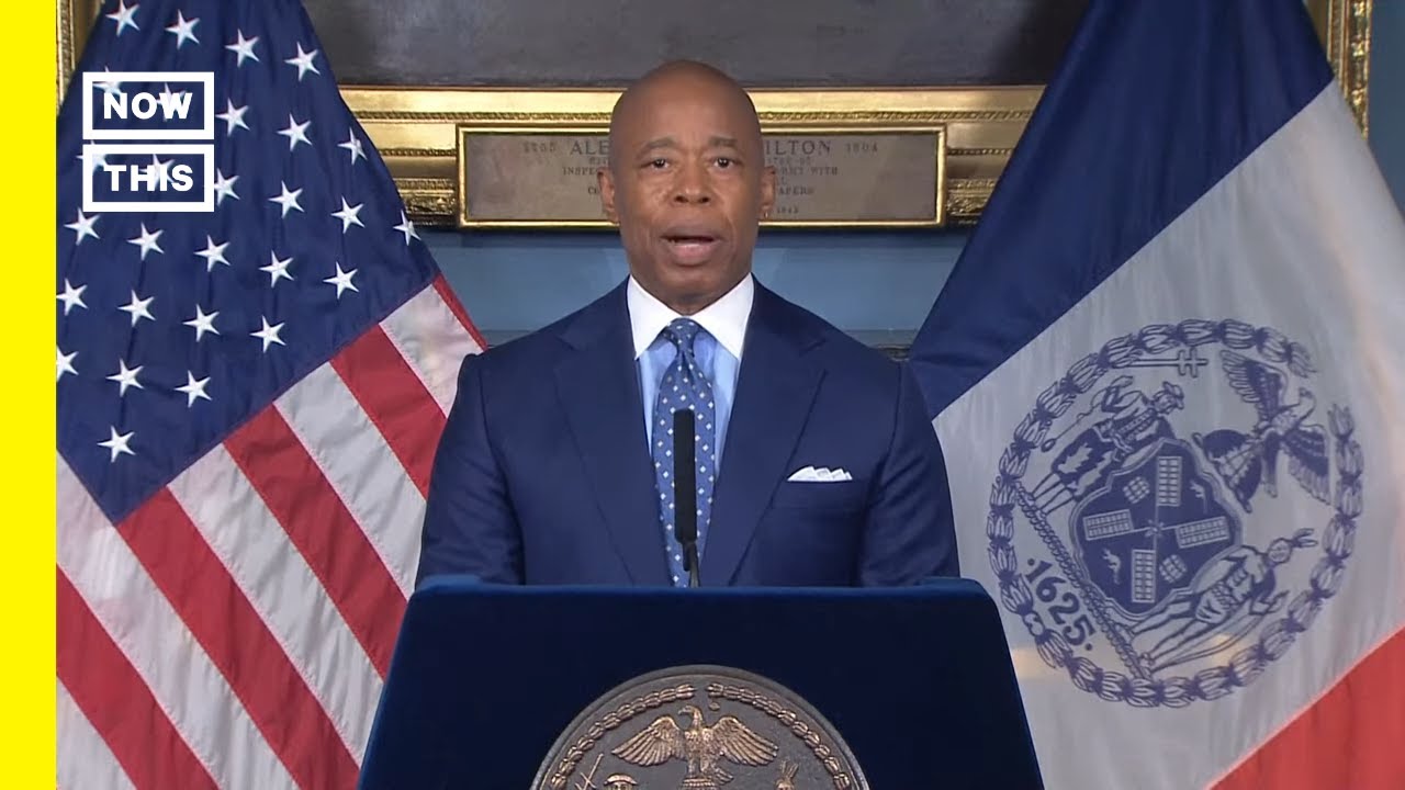 NYC Mayor Eric Adams Remarks on Subway Death of Jordan Neely - YouTube