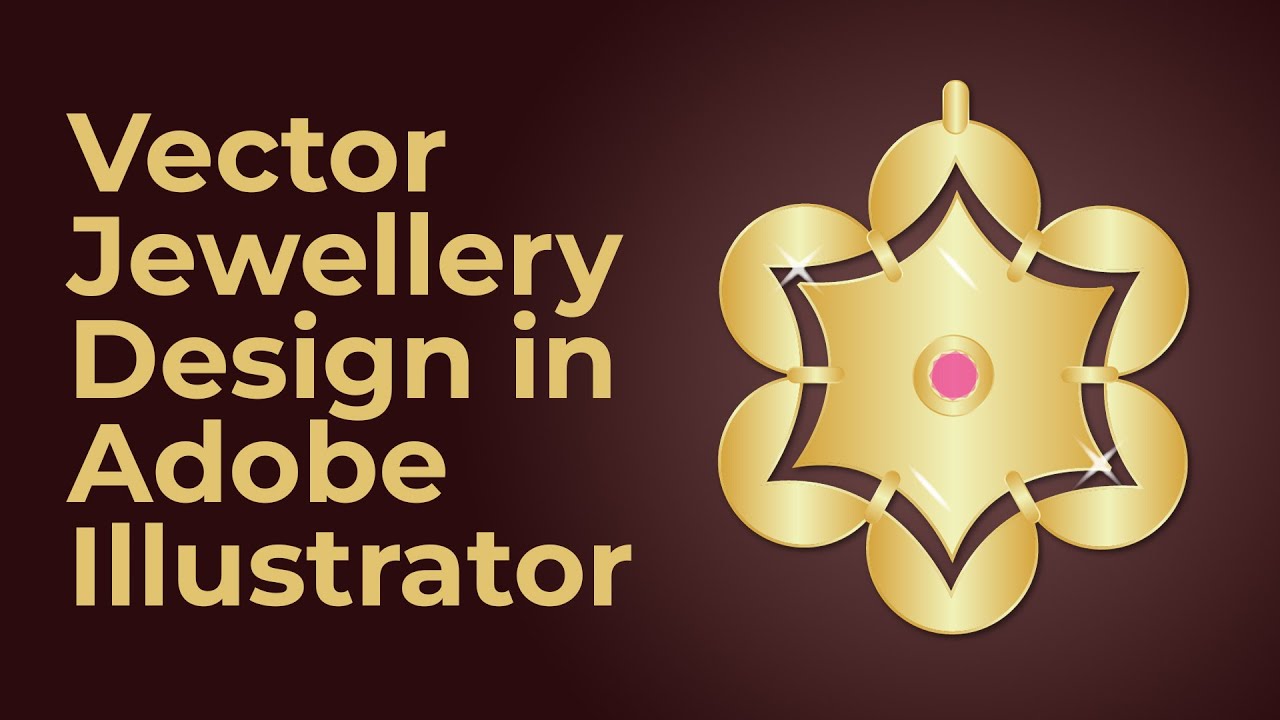 Adobe Illustrator 2D CAD Technical Drawing | #02 Earring Design In Adobe Illustrator - YouTube