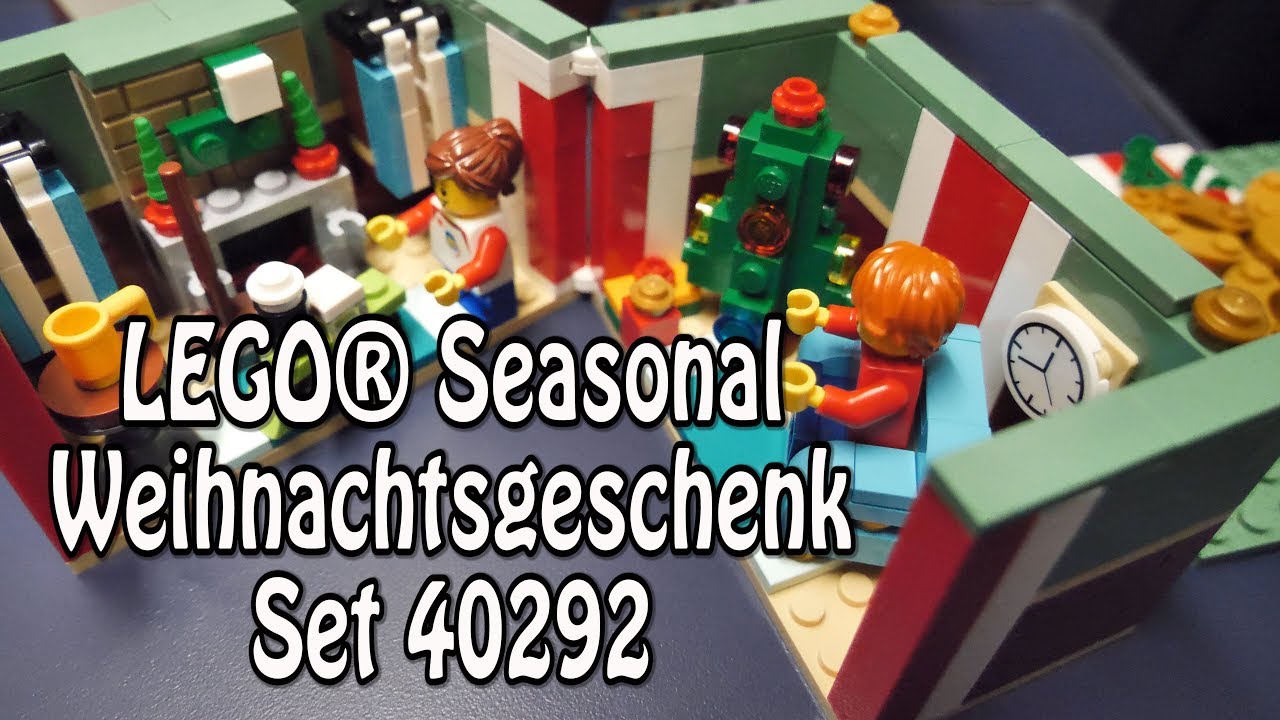 LEGO "Exklusives Weihnachtsgeschenk" (Set 40292) Review deutsch - YouTube