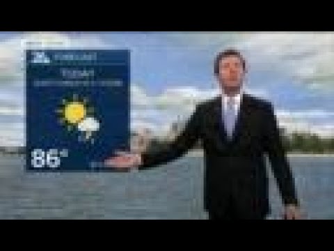 Michael Fish's NBC 26 weather forecast - YouTube