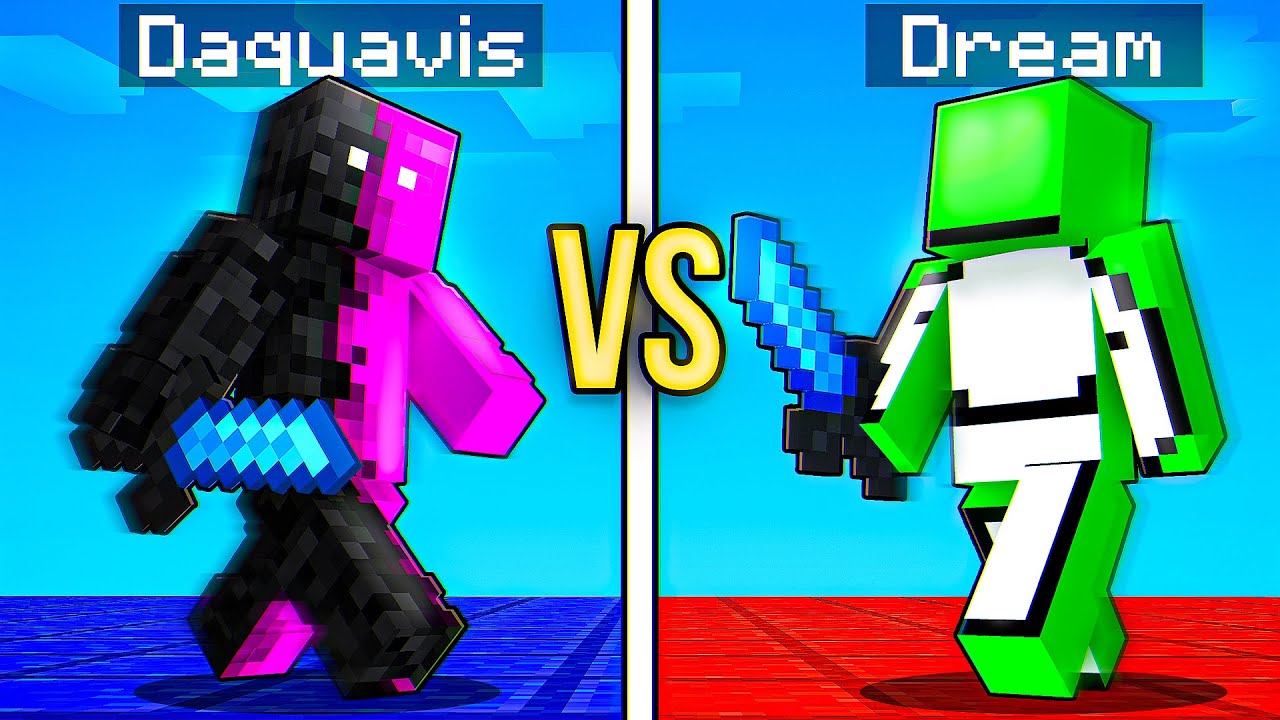 Dream VS Daquavis на ПИРАТКЕ - YouTube
