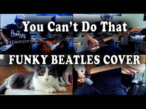 🎸 The Beatles - You Can’t Do That (Funky David Perry Cover | Slowed-Down Tribute) 🎤