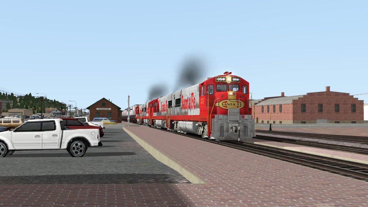 TSC: Santa Fe Super-C (U28CG) - YouTube