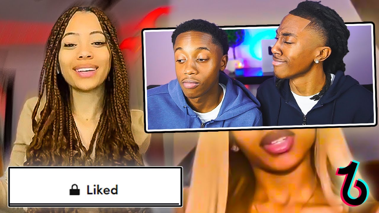 Going Through My LITTLE BROTHER LIKED TIK TOKS... - YouTube