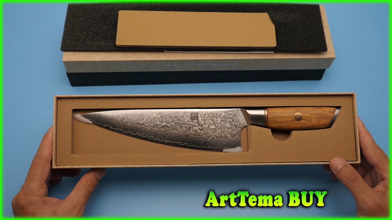 Best kitchen knives 🔪 XINZUO Lan Series Damascus Steel 14Cr14MoVNb 62 ...