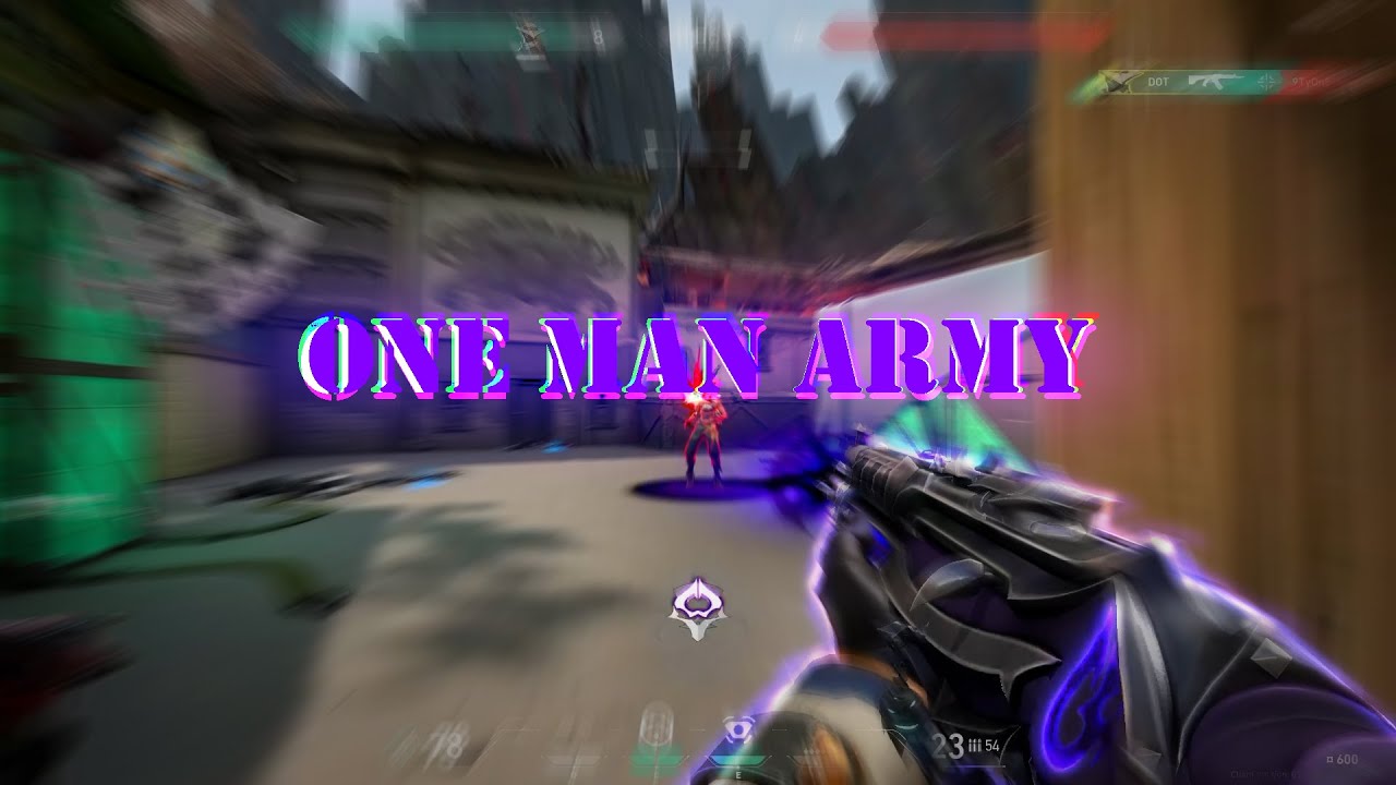 ONE MAN ARMY - YouTube