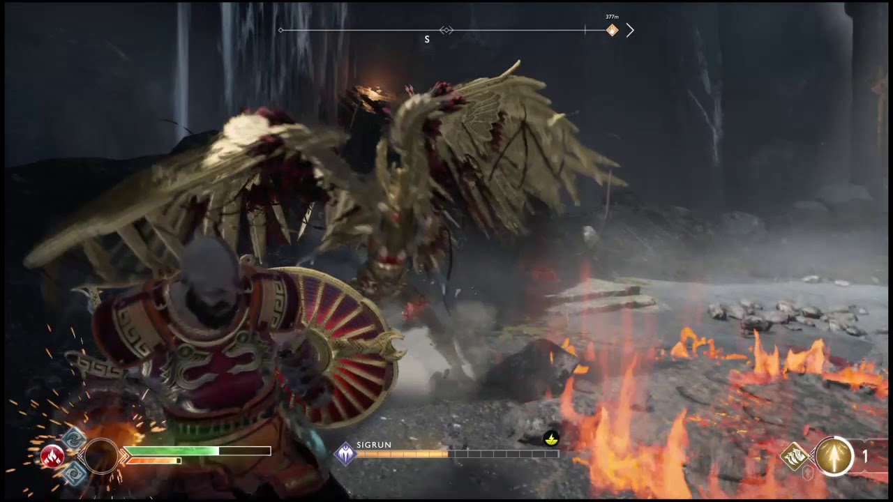 God of War - Ares rage build - Sigrun - Barehanded (GMGOW) - YouTube