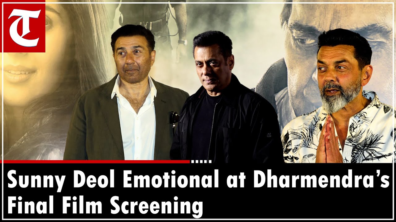 Sunny Deol Turns Emotional as Deol Family Reunites for Dharmendra’s ...