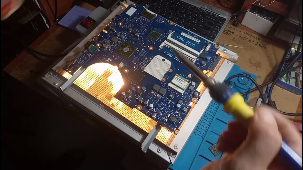 Samsung R523 северный мост часть 2 - YouTube