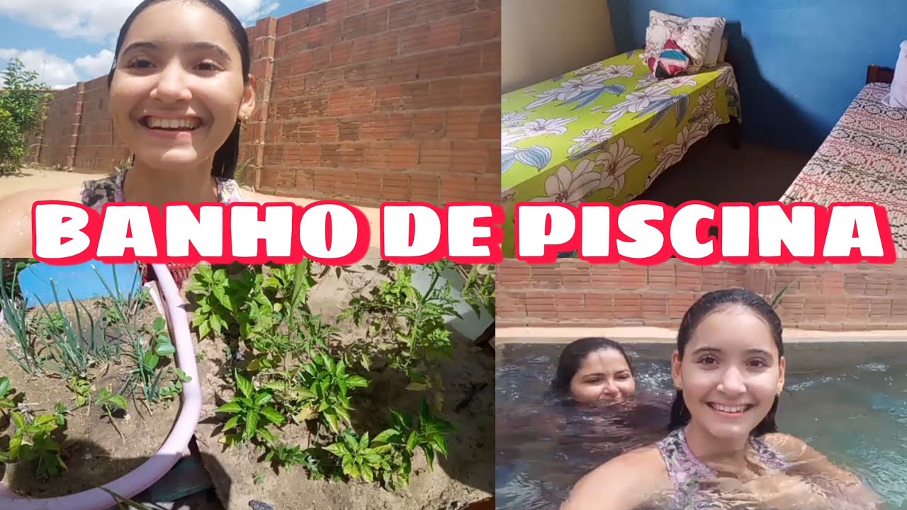 ROTINA DA MANHÃ/BANHO DE PISCINA. - YouTube