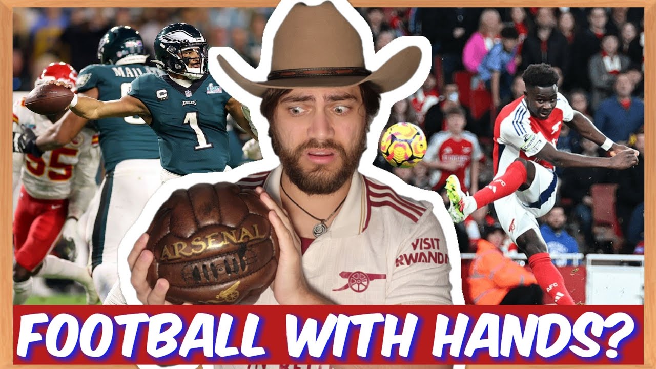 Why is American "Football" played with the hands? - YouTube