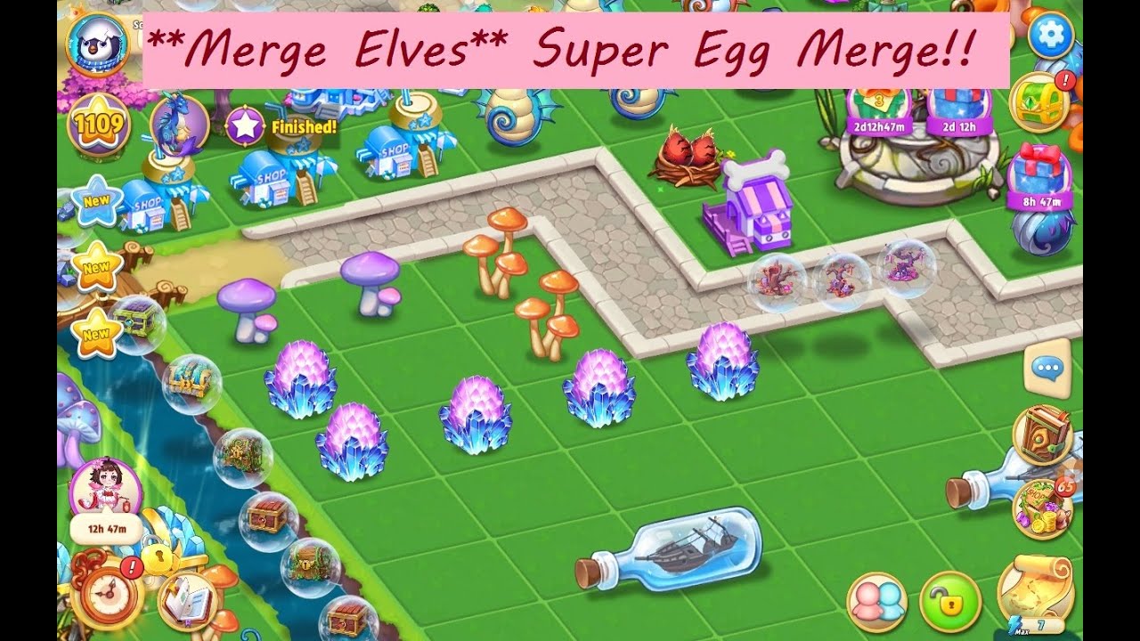 Merge Elves *Super Egg Merge!* - YouTube