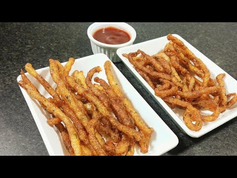 Crispy Potato Sticks | Quick and Easy Potato Sticks | Crispy Potato ...