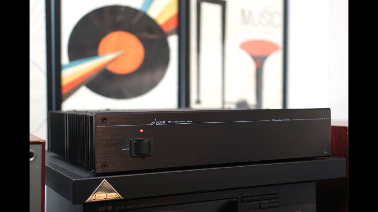 AM Power SA1 HiFi Power Amplifier Made in Australia in the mid 1990s ...