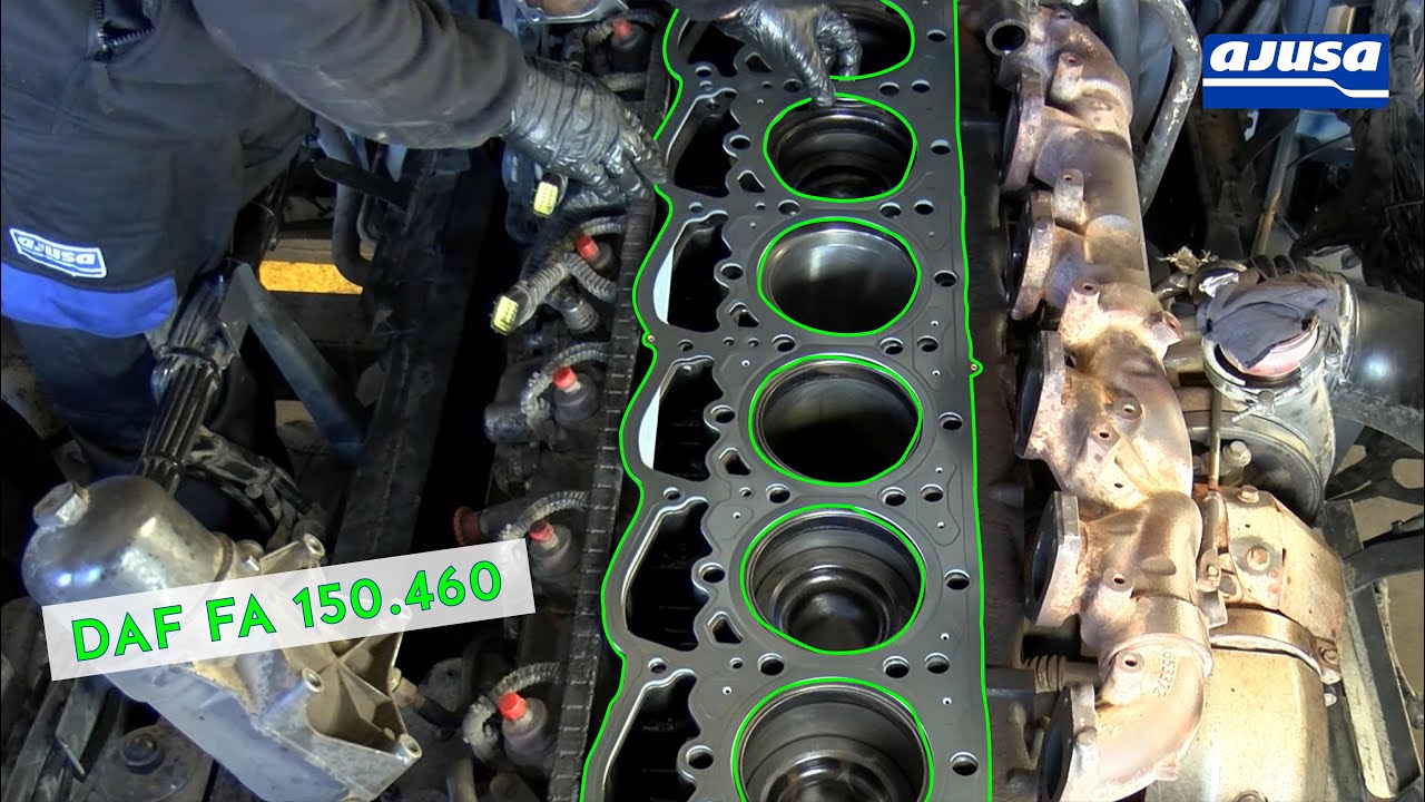 🚚 Mecánica de camiones - Truck mechanics | DAF FA 150 460 (MX340) - YouTube