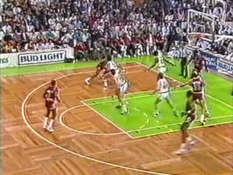 MICHAEL JORDAN: 35 pts vs Boston Celtics (1987 Playoffs-Game 1) - YouTube