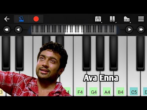 Ava Enna | Suriya | Vaaranam Aayiram | Perfect Piano Tutorial - YouTube