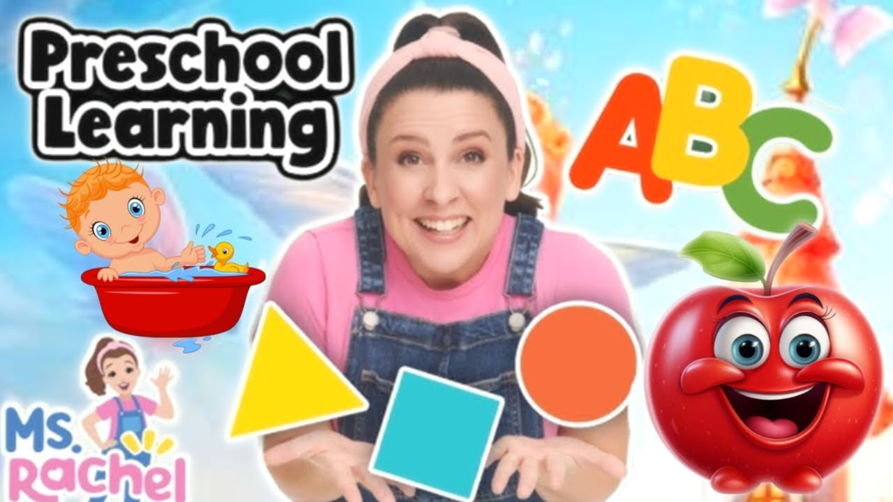 Ms Rachel & Elmo Get Ready For SchoolABC Song, Numbers, Colors ...