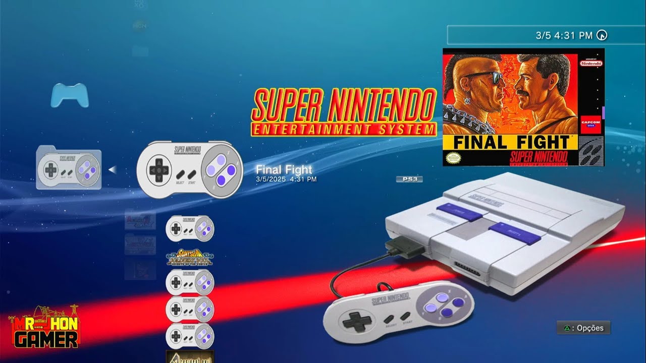 Final Fight Super Nintendo PKG PS3 - YouTube