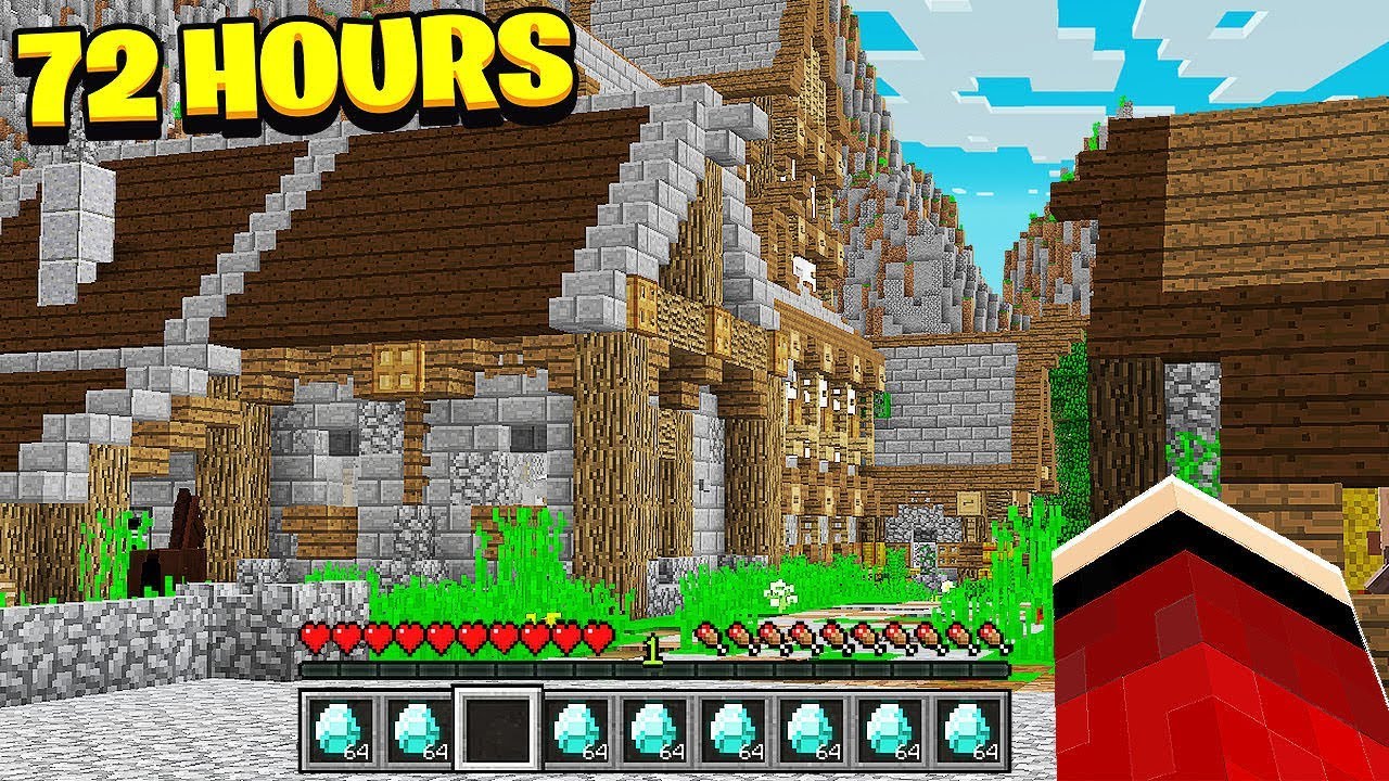 Playing Minecraft for 72 Hours! - REALMS EP28 - YouTube