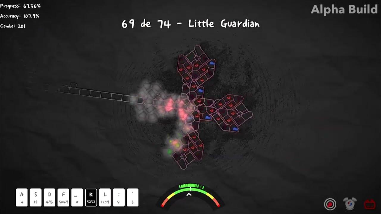 [ADOFAI custom map clear] 69 de 74 - Little Guardian (map by 거신_Kushin & 다피쿤-Dafikun-) - YouTube