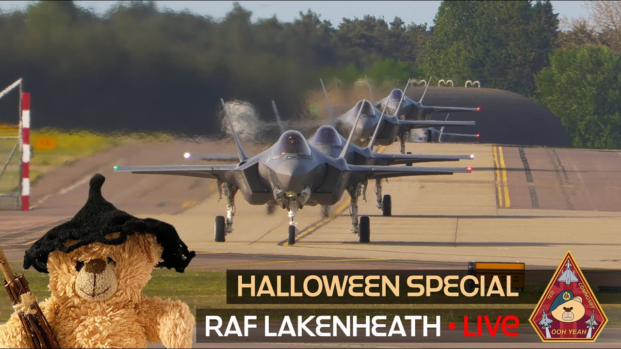 LIVE HALLOWEEN SPECIAL USAF C-17 SPOOKY & GHOST STORIES • 48TH FIGHTER ...