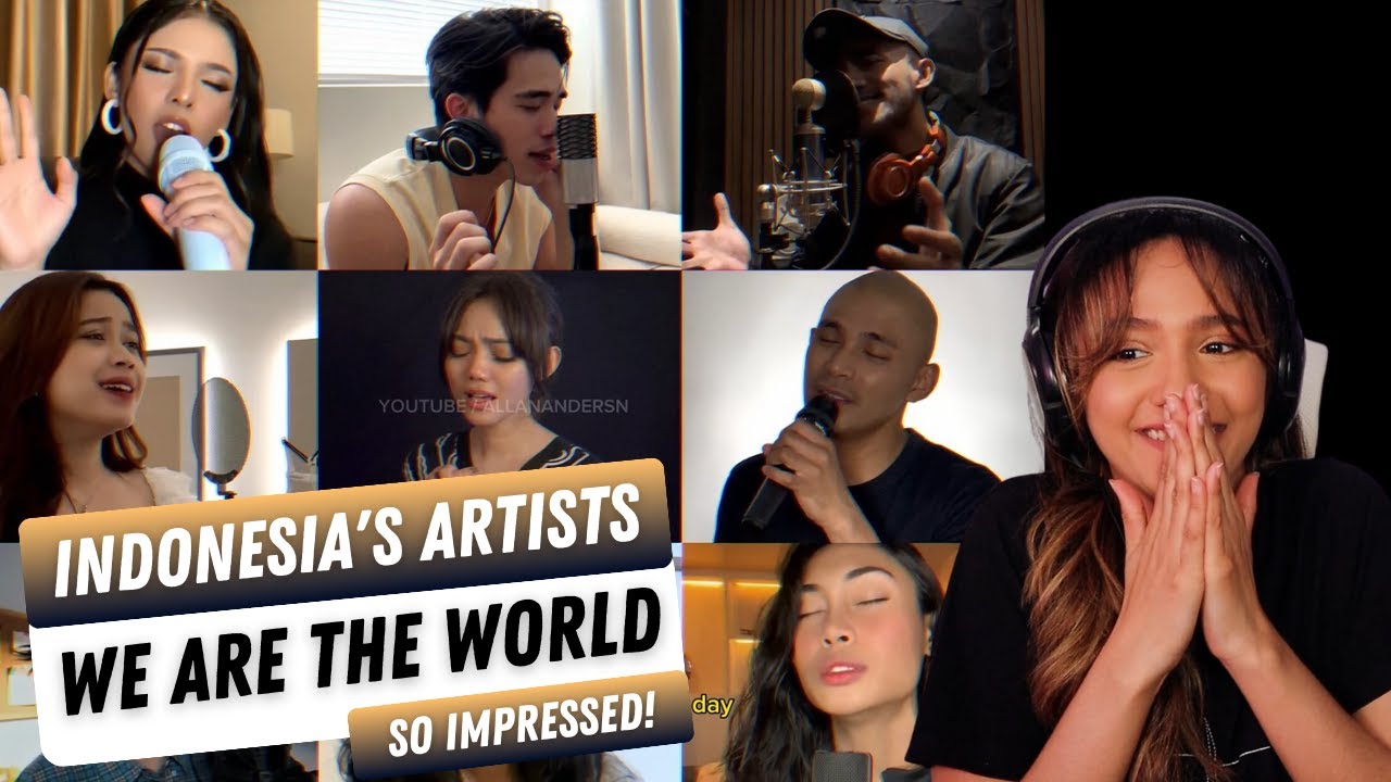 Indonesia's Various Artists - We Are The World (Cover) | REACTION ...