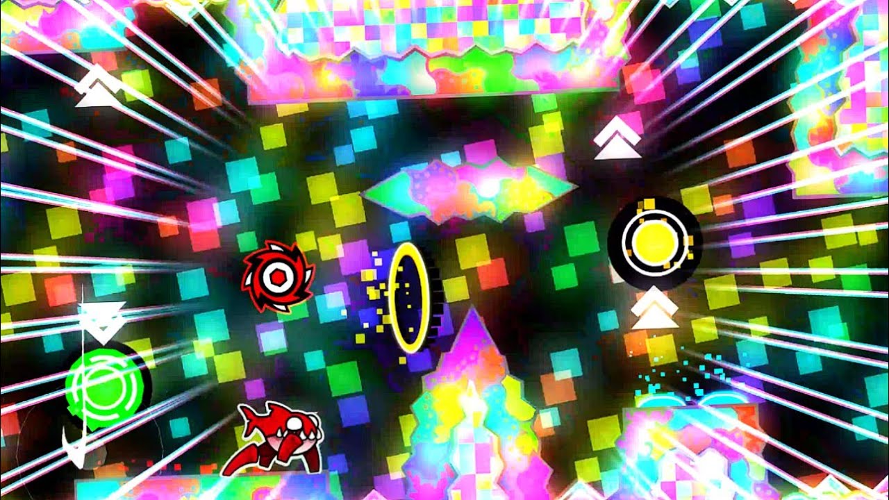 ''ULTRACHROMATIC'' 100% (Demon) by gmdmann | Geometry Dash - YouTube