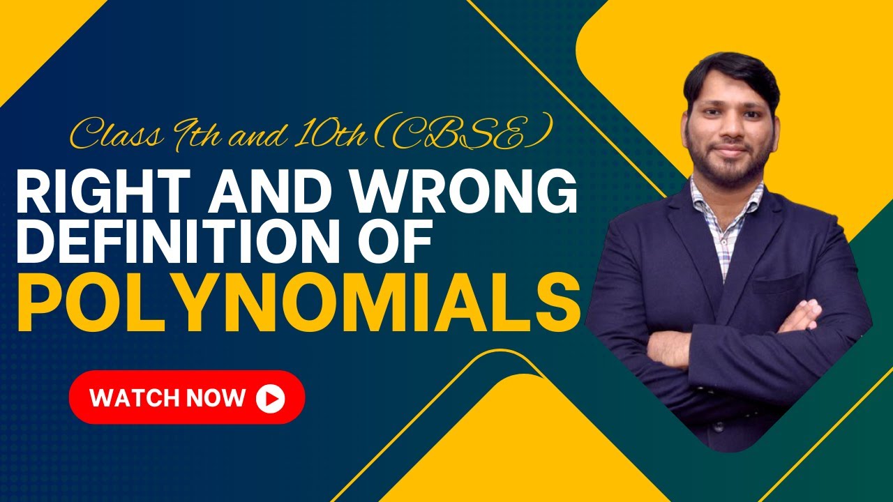 Wrong vs Right Definition Of Polynomials - YouTube