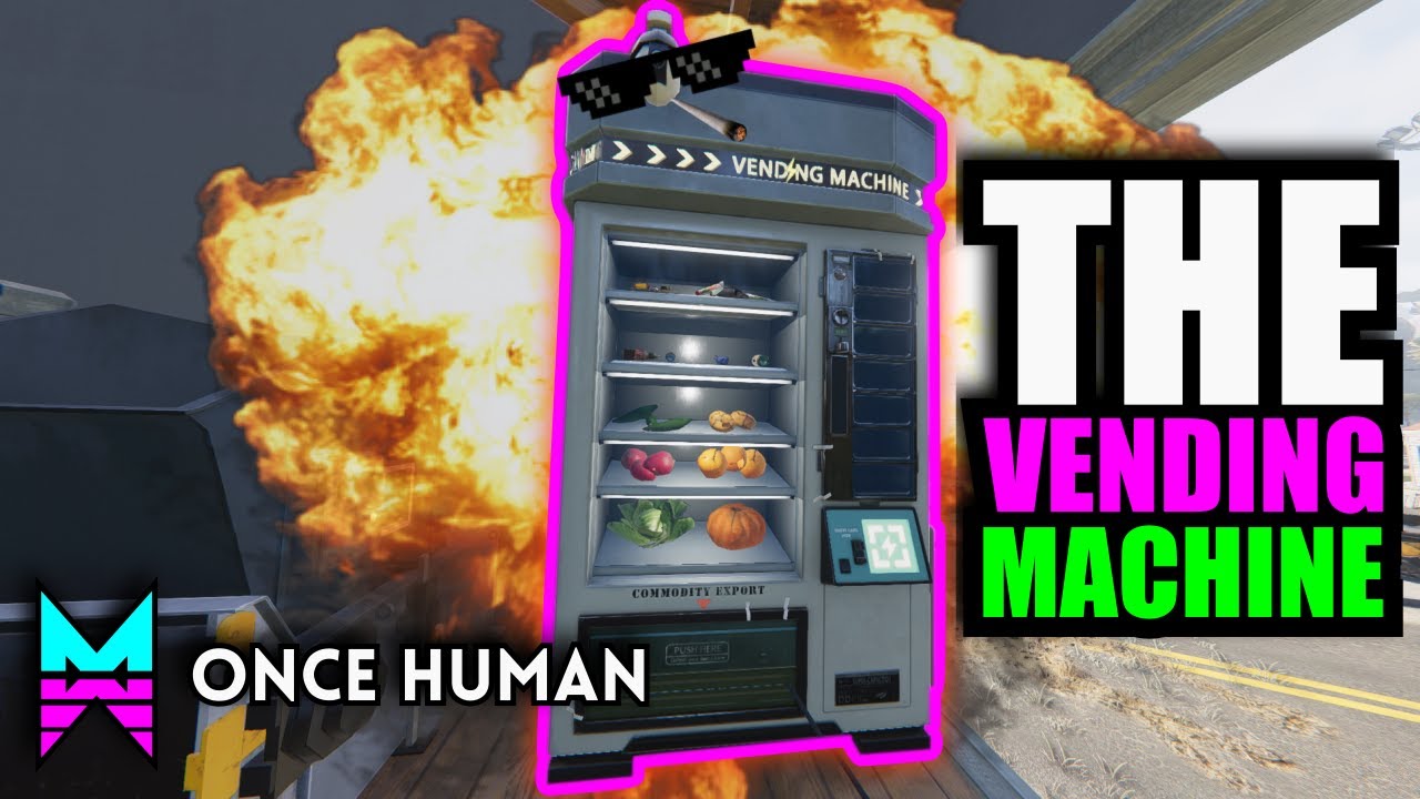 TRADING with THE VENDING MACHINE in ONCE HUMAN - YouTube
