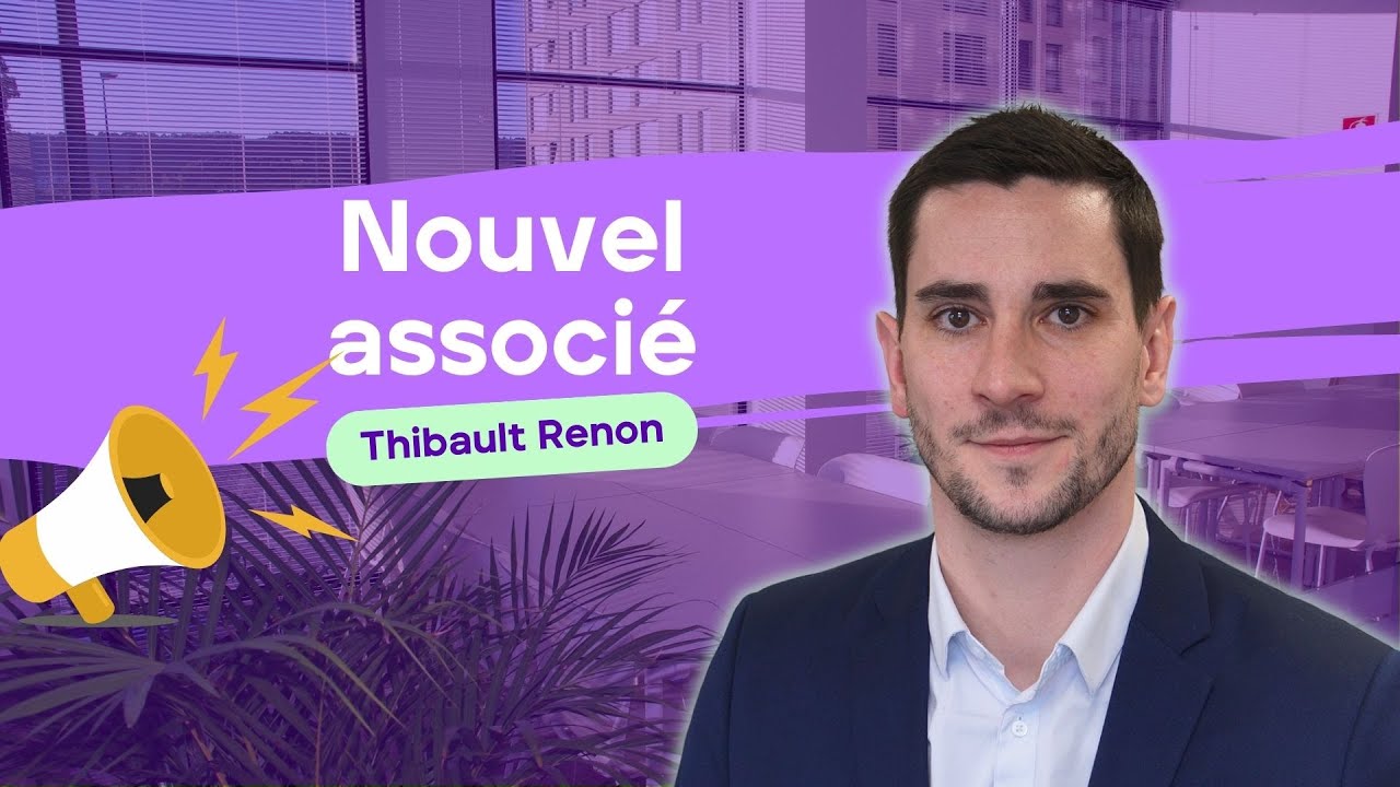 Thibault Renon : nouvel associé chez DBF AUDIT - YouTube